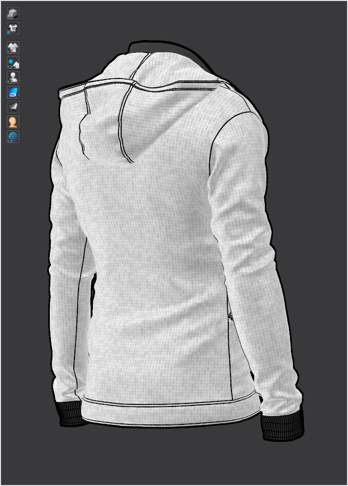 ArtStation - The Jacket 04 - 71 Marvelous Designer and Clo3D + OBJ ...