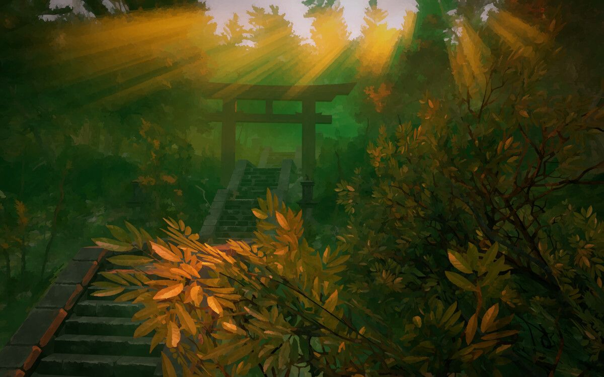 ArtStation - Japanese Landscape #1 HD Files | Artworks