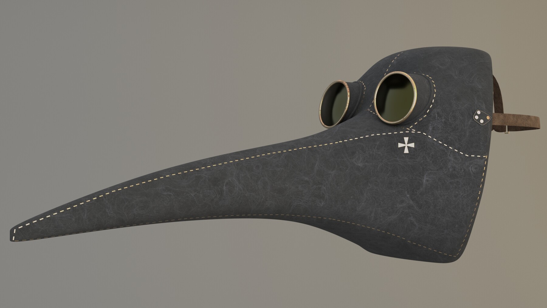 ArtStation - Plague Doctor Mask 3D model | Resources