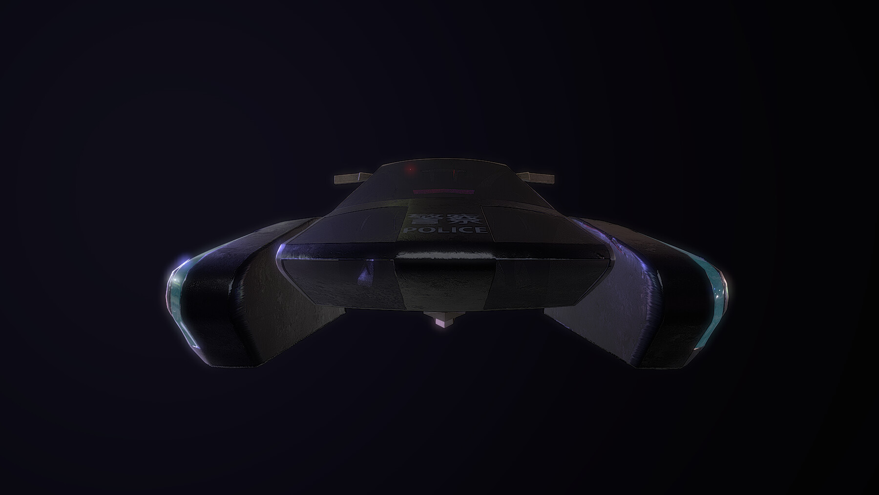 ArtStation - Sci-Fi Vehicle low-poly 3d model Low-poly 3D model | Game ...