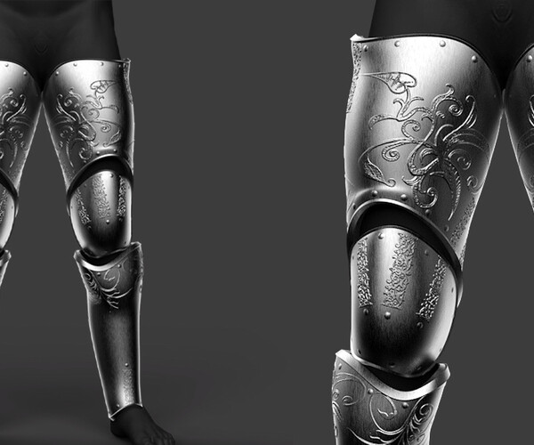 ArtStation - KitBash 20 Medieval/Fantasy Legs IMM – 3D models pack in ...