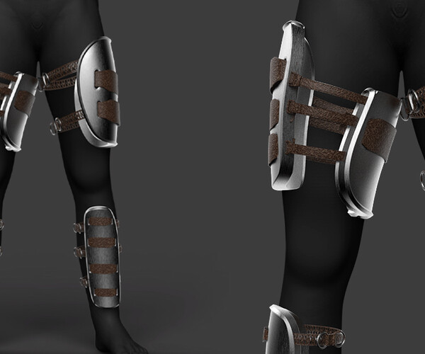ArtStation - KitBash 20 Medieval/Fantasy Legs IMM – 3D models pack in ...