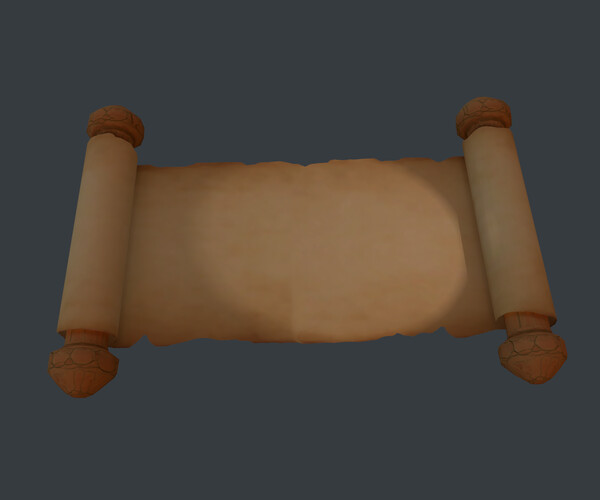 ArtStation - scroll animation | Game Assets