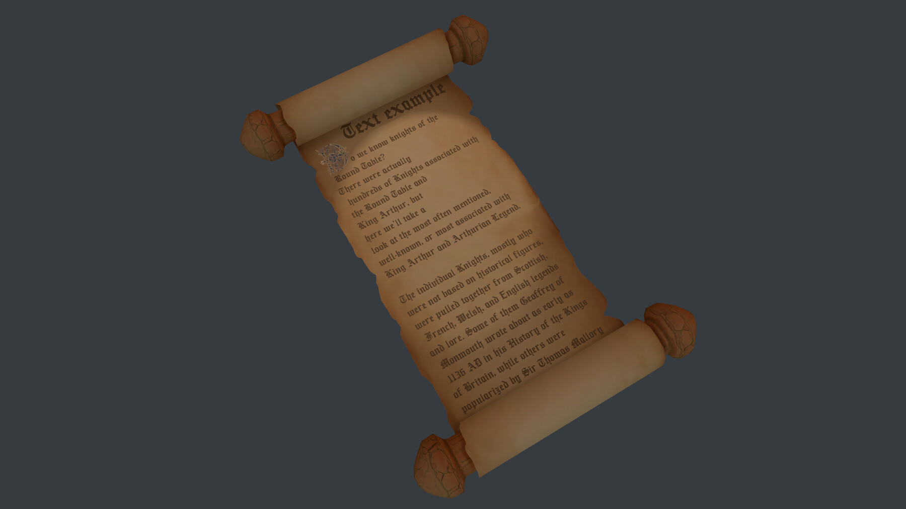 ArtStation - scroll animation | Game Assets