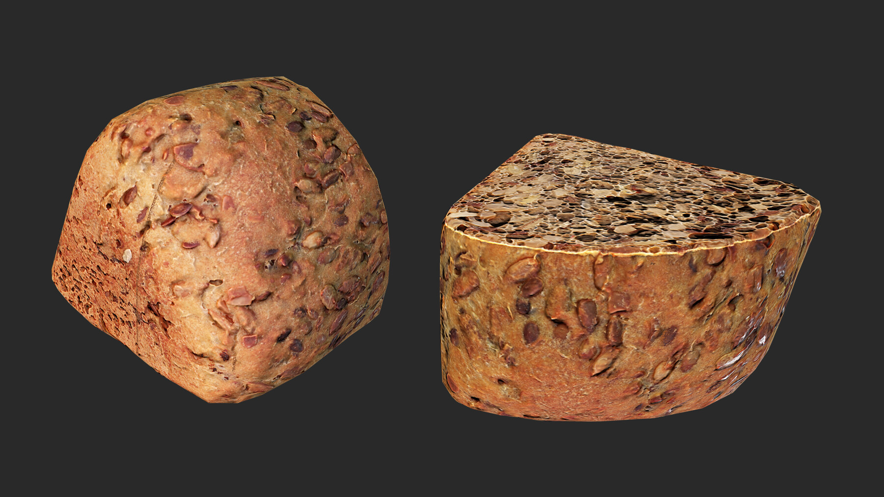 ArtStation - Bread_Collection_01 | Game Assets