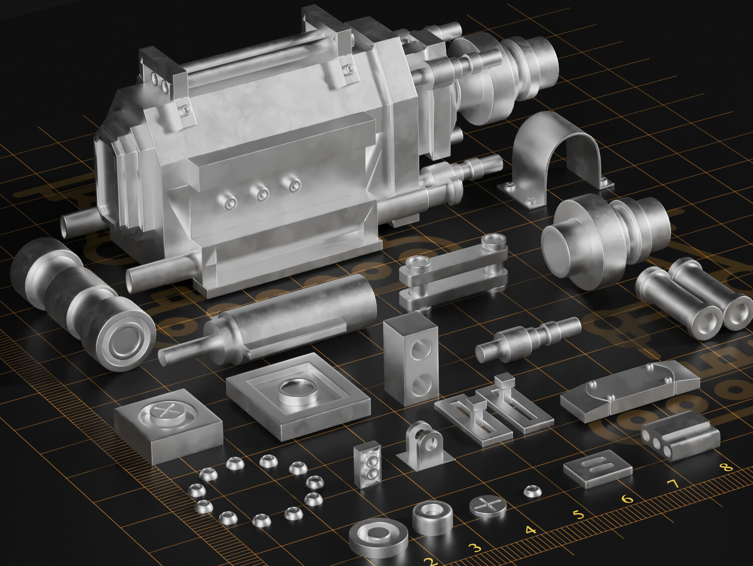 ArtStation - Robot vehicle kitbash | Resources