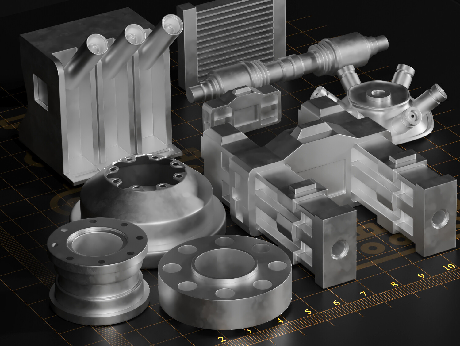 ArtStation - Robot vehicle kitbash | Resources