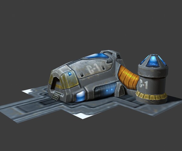ArtStation - Ground scene 1 | Game Assets