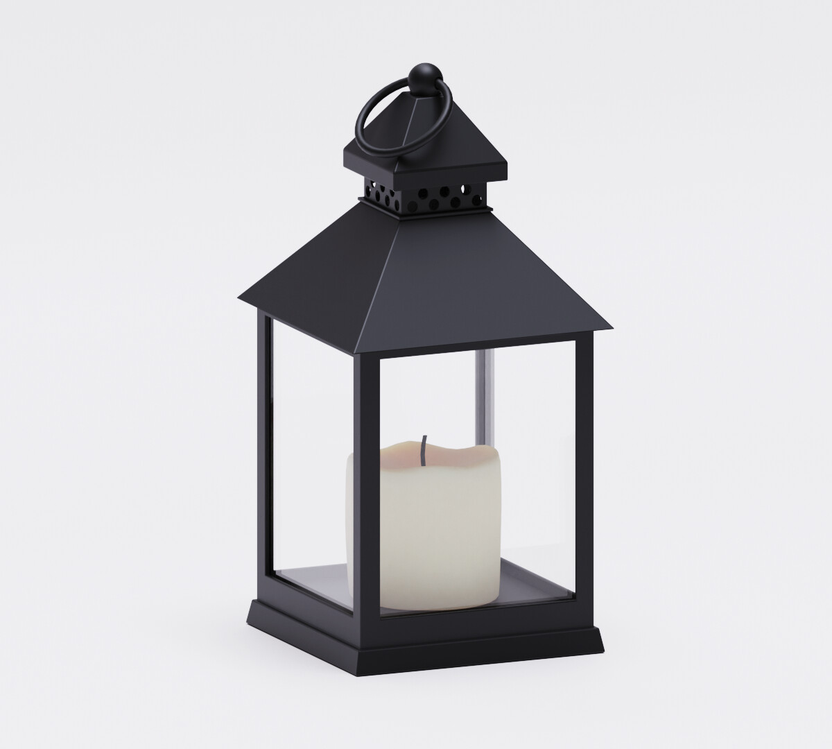 ArtStation - Realistic lantern whith a candle | Resources