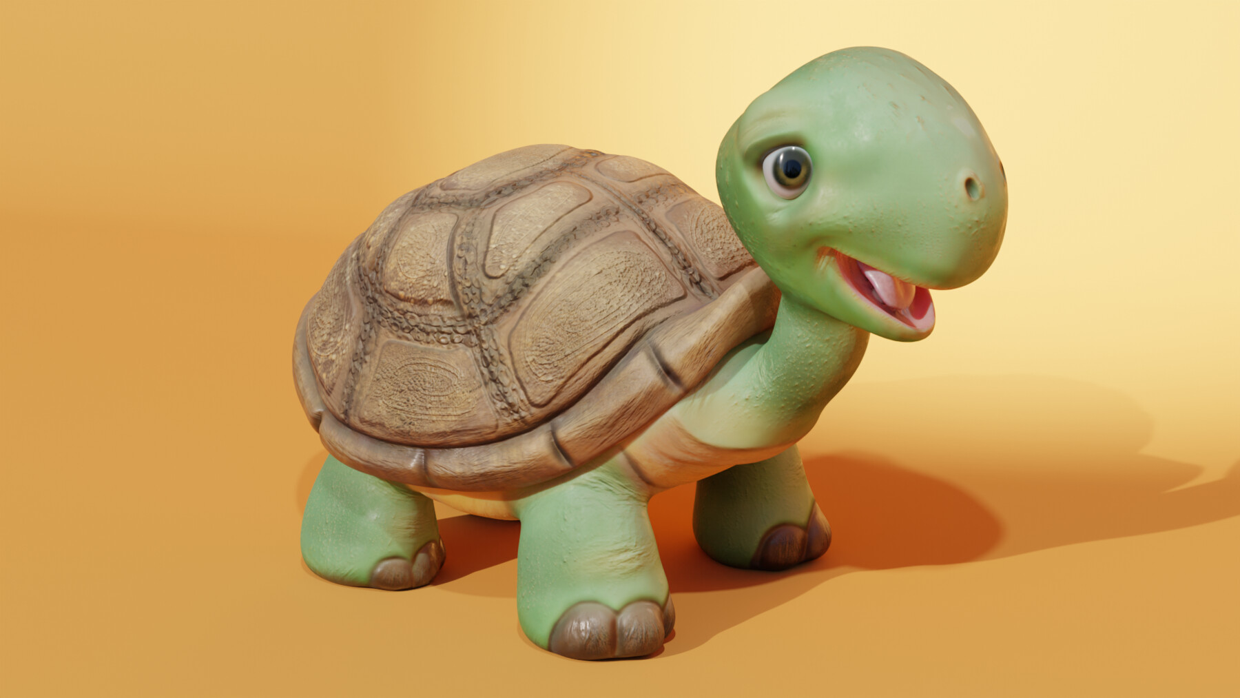 ArtStation - 3d Stylized Turtle - Rigged | Resources