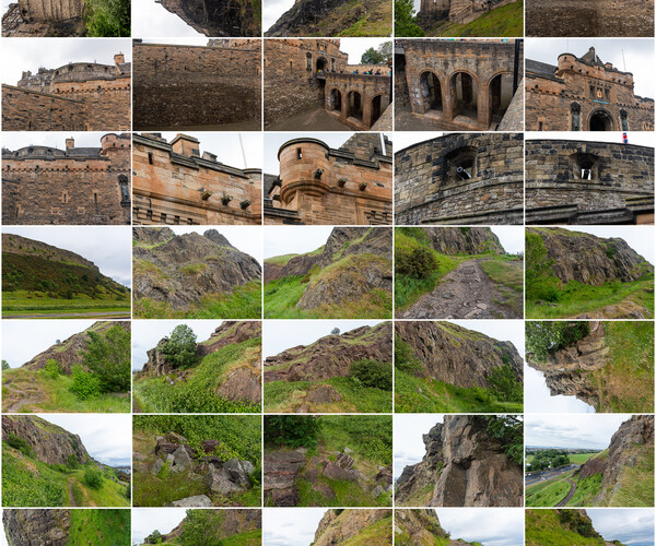 ArtStation - Reference Pack - Castles & Ruins - 450+ Royalty Free ...