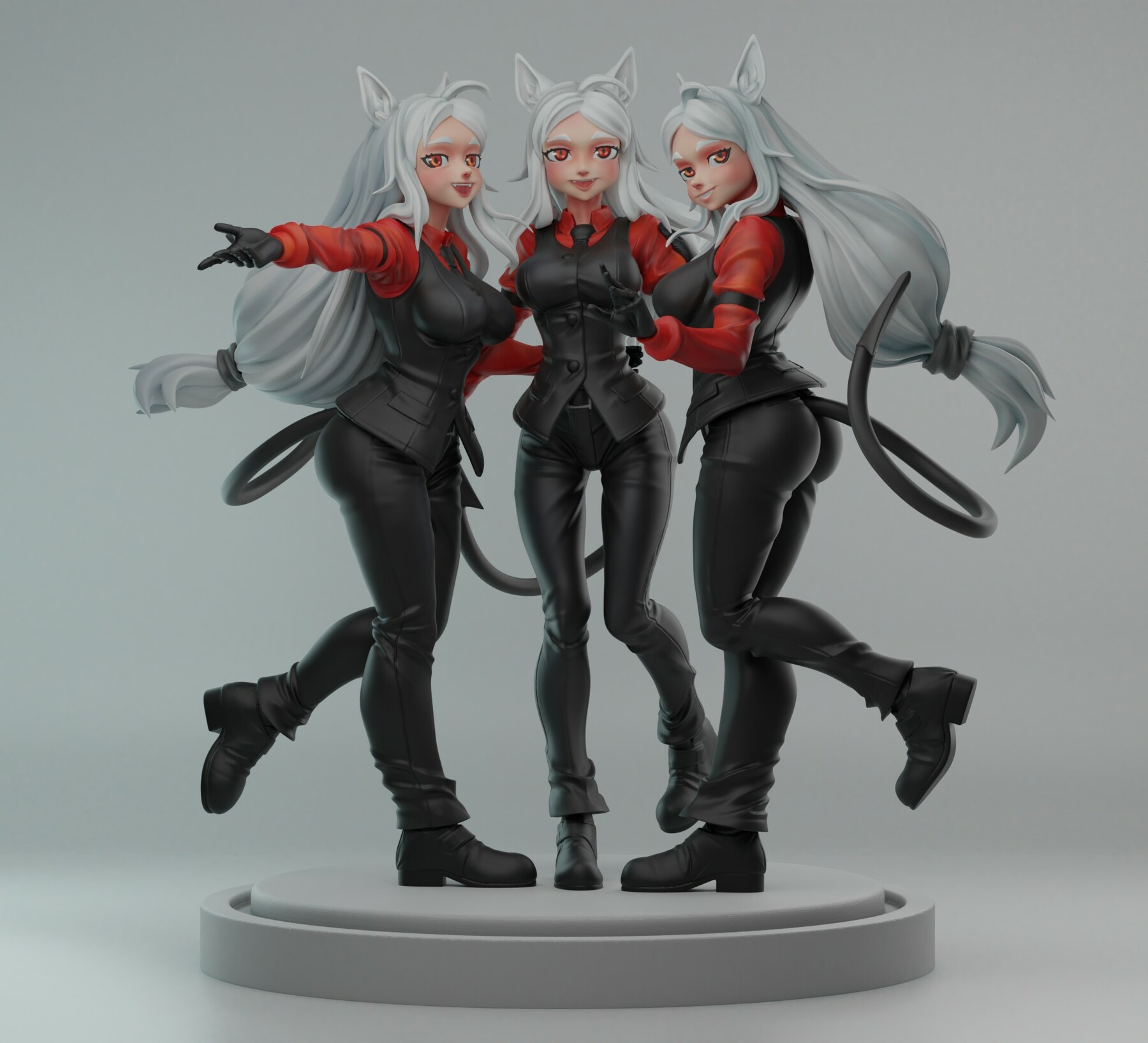 ArtStation - Helltaker Cerberus | Resources