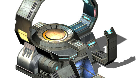 ArtStation - Machinery - spacecraft - functional objects 018 | Resources