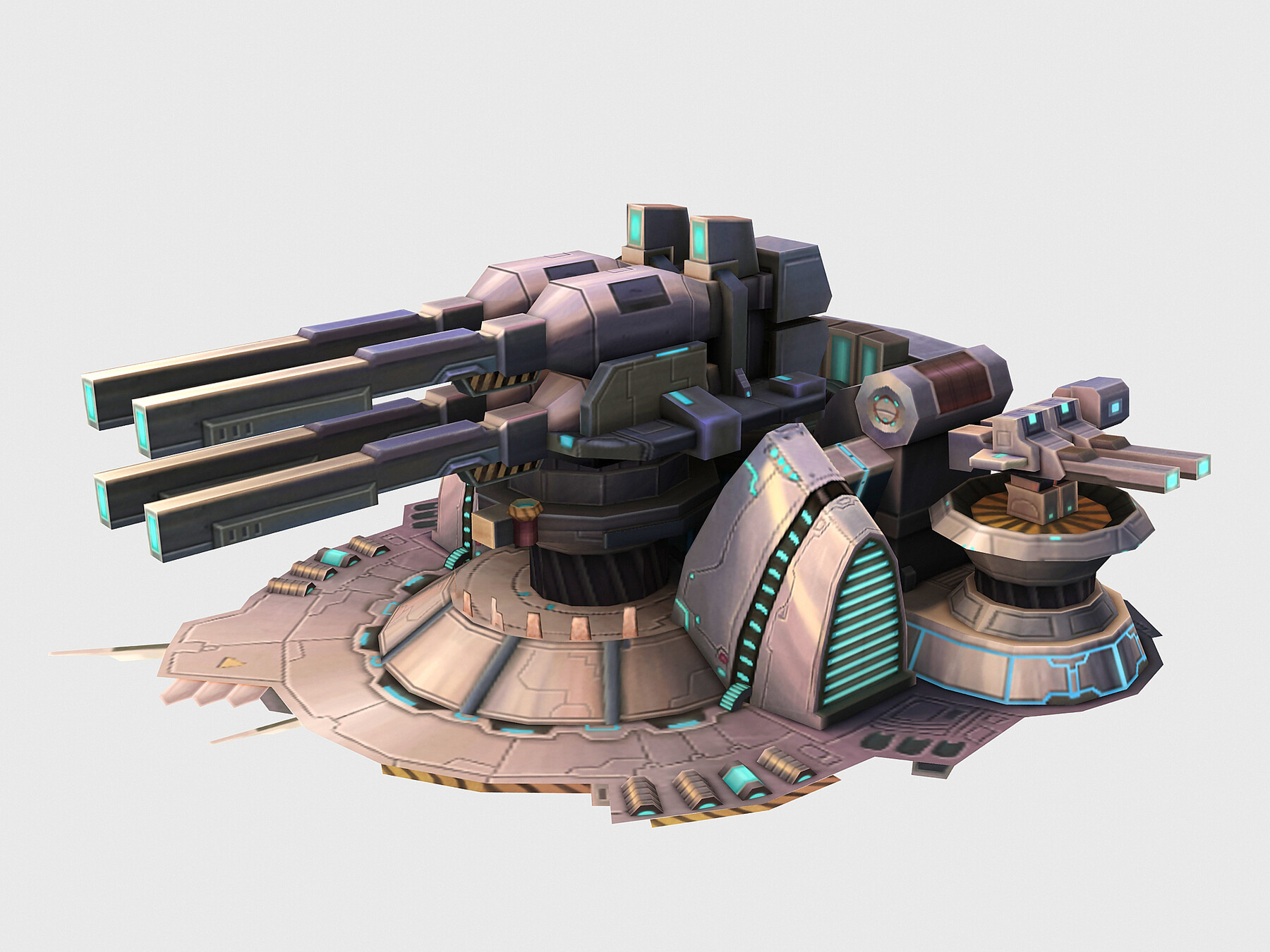 ArtStation - Machinery - Turret 03 | Game Assets
