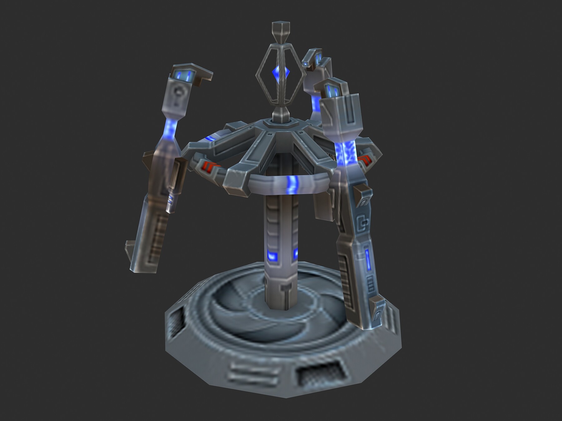ArtStation - Machinery - Turret 05 | Game Assets