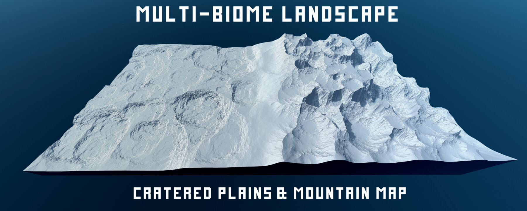 ArtStation - Multi-Biome Landscape Map | Game Assets