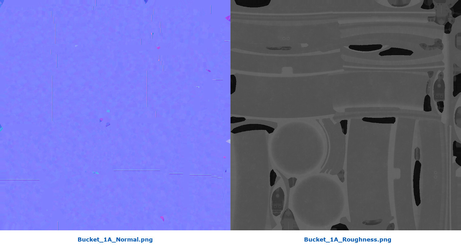 ArtStation - Bucket 1A | Game Assets