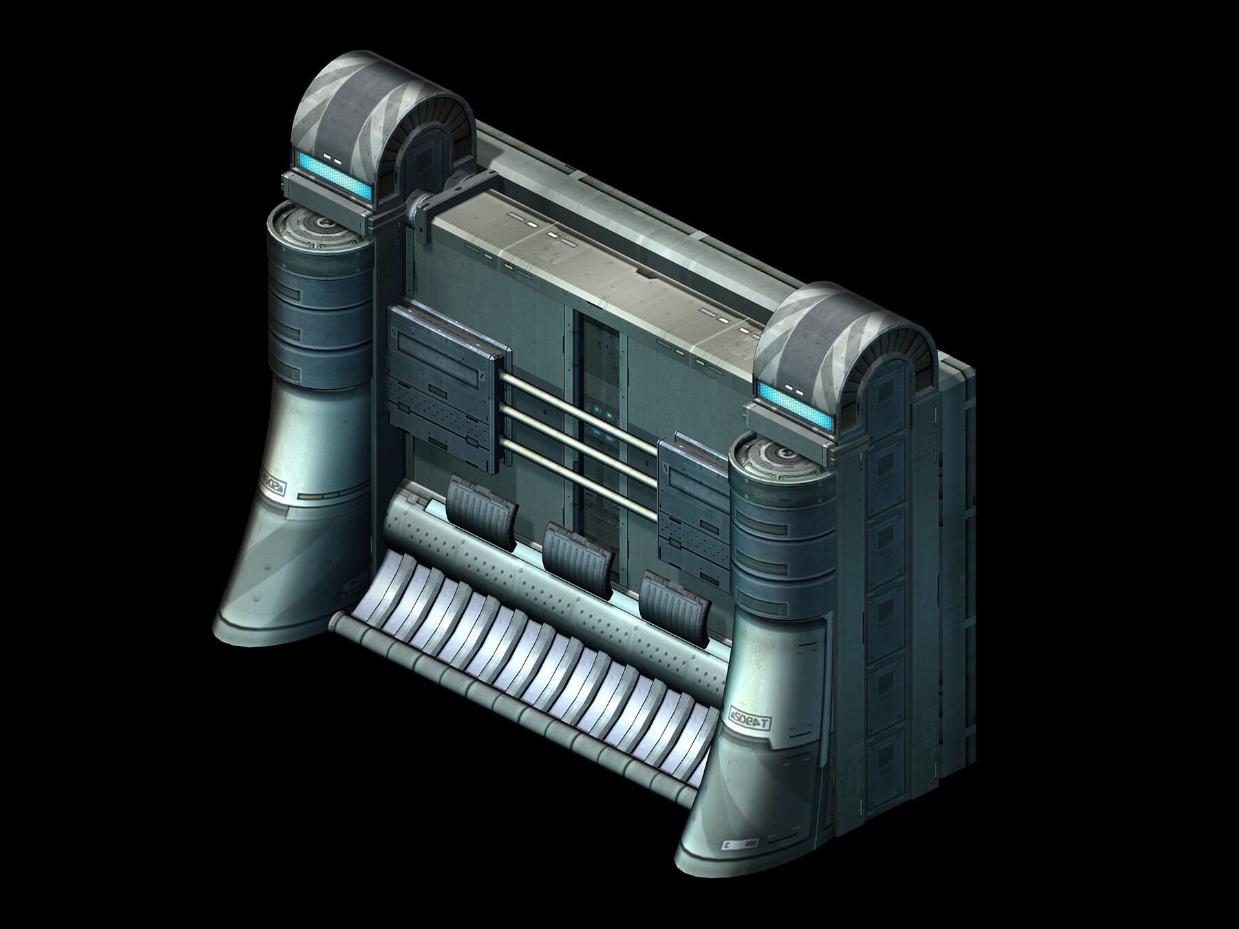 ArtStation - Machinery - Wall 03 | Game Assets