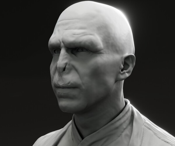 ArtStation - Ralph Fiennes - Voldemort - Harry Potter | Resources