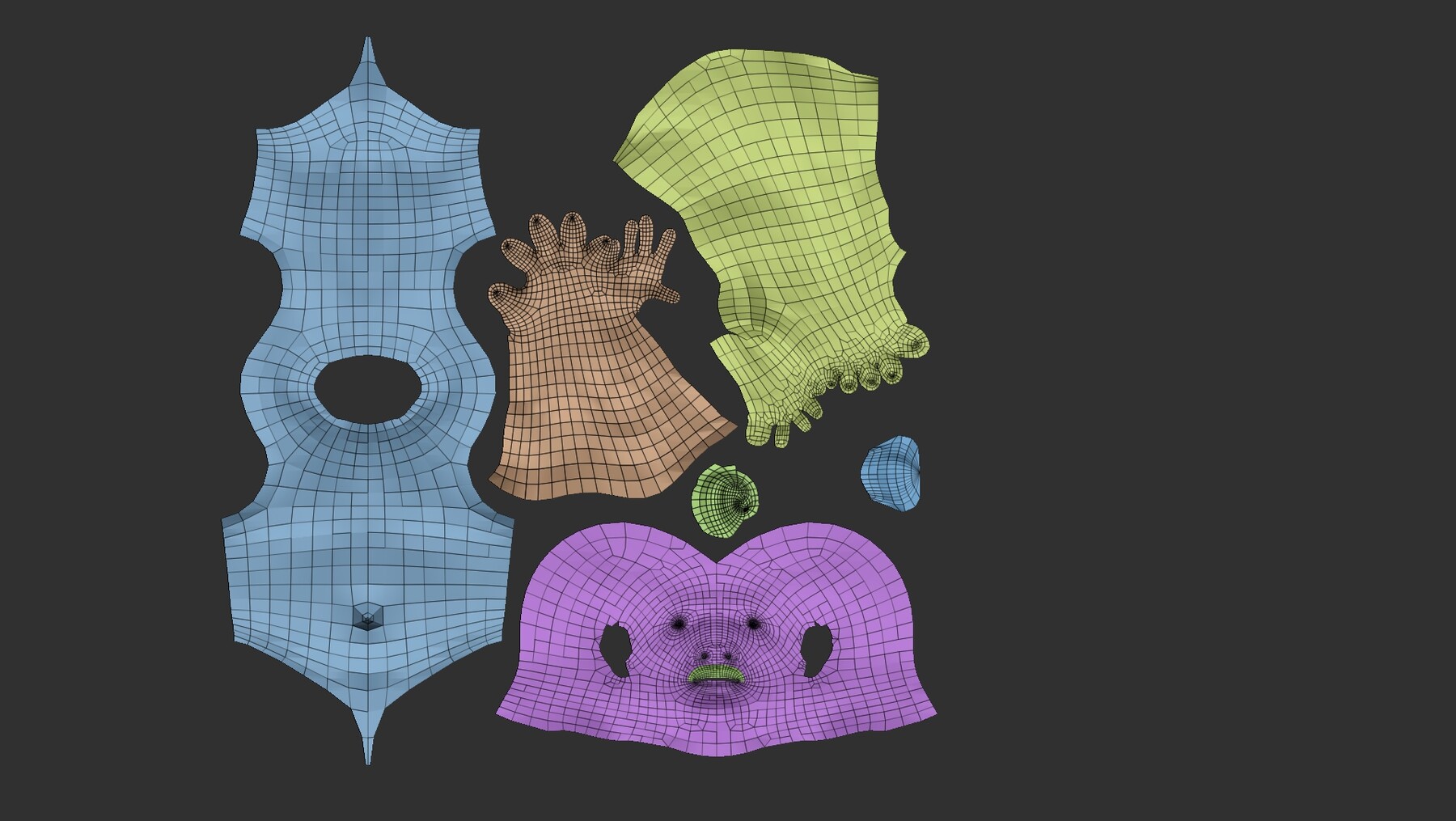 ArtStation - Dwarf - Basemesh | Resources