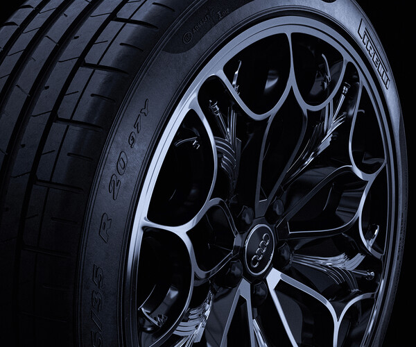 ArtStation - Audi R8 Rim Final Fantasy XV Edition - 3D Model | Resources