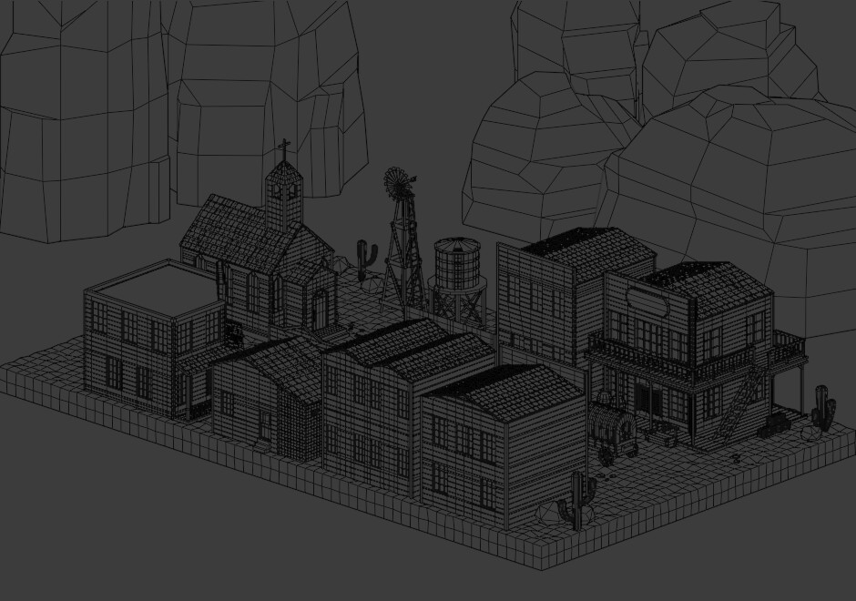 ArtStation - Western pack | Game Assets