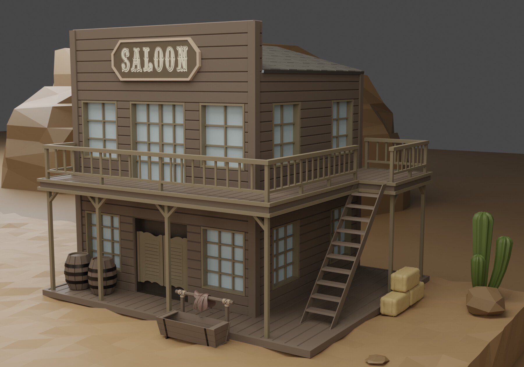 ArtStation - Western pack | Game Assets