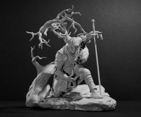 ArtStation - Knight 3D Print Ready STL Files | Resources