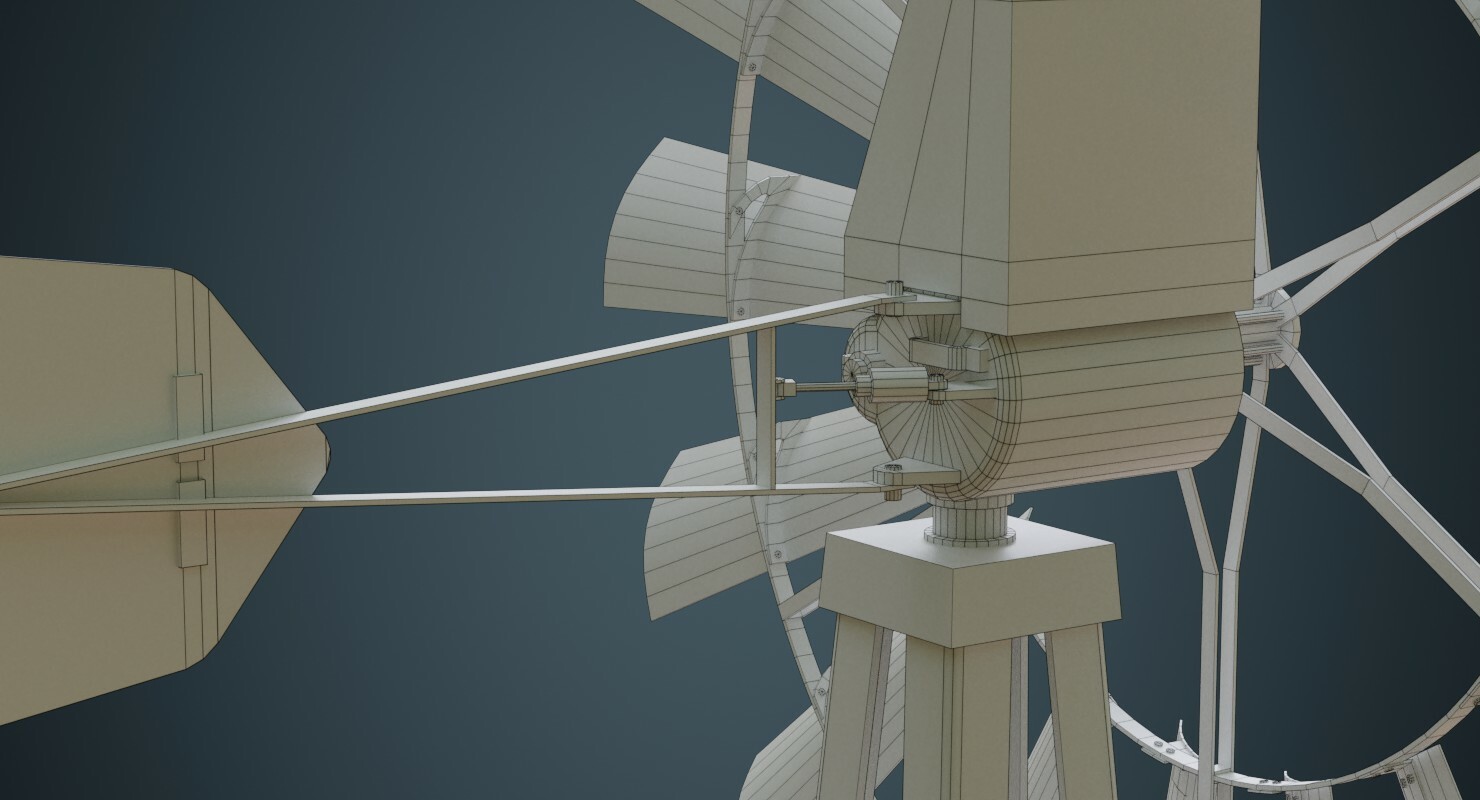 ArtStation - Windmill 1A | Game Assets