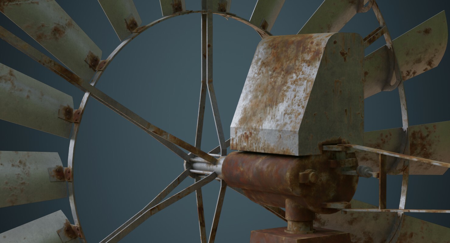 ArtStation - Windmill 1B | Game Assets