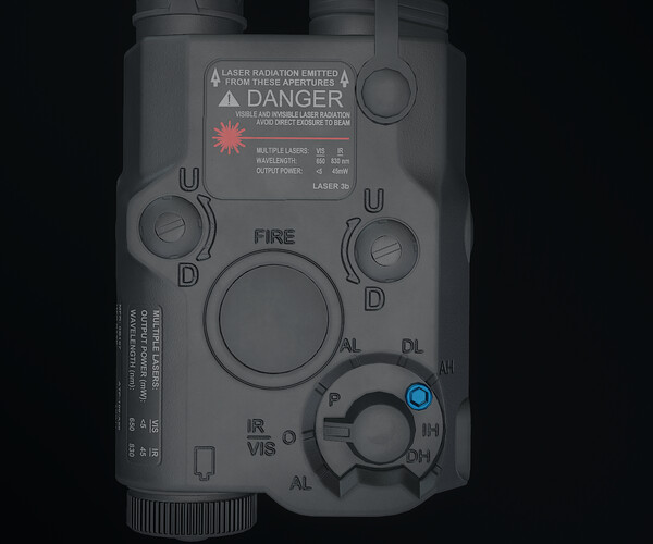 ArtStation - TacticalBlock Eotech Peq-15 | Game Assets