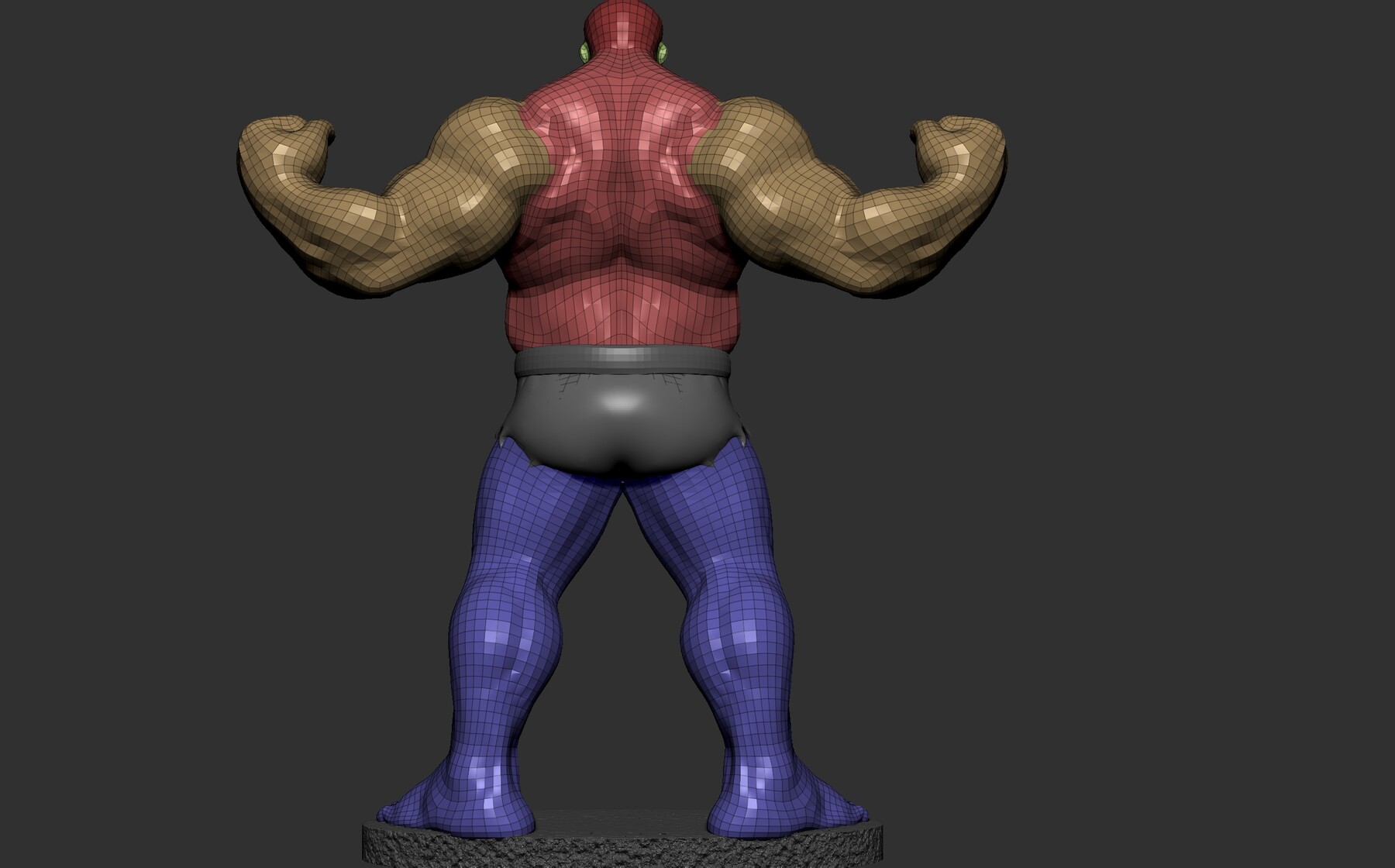 ArtStation - INCREDIBLE HULK BASE | Resources