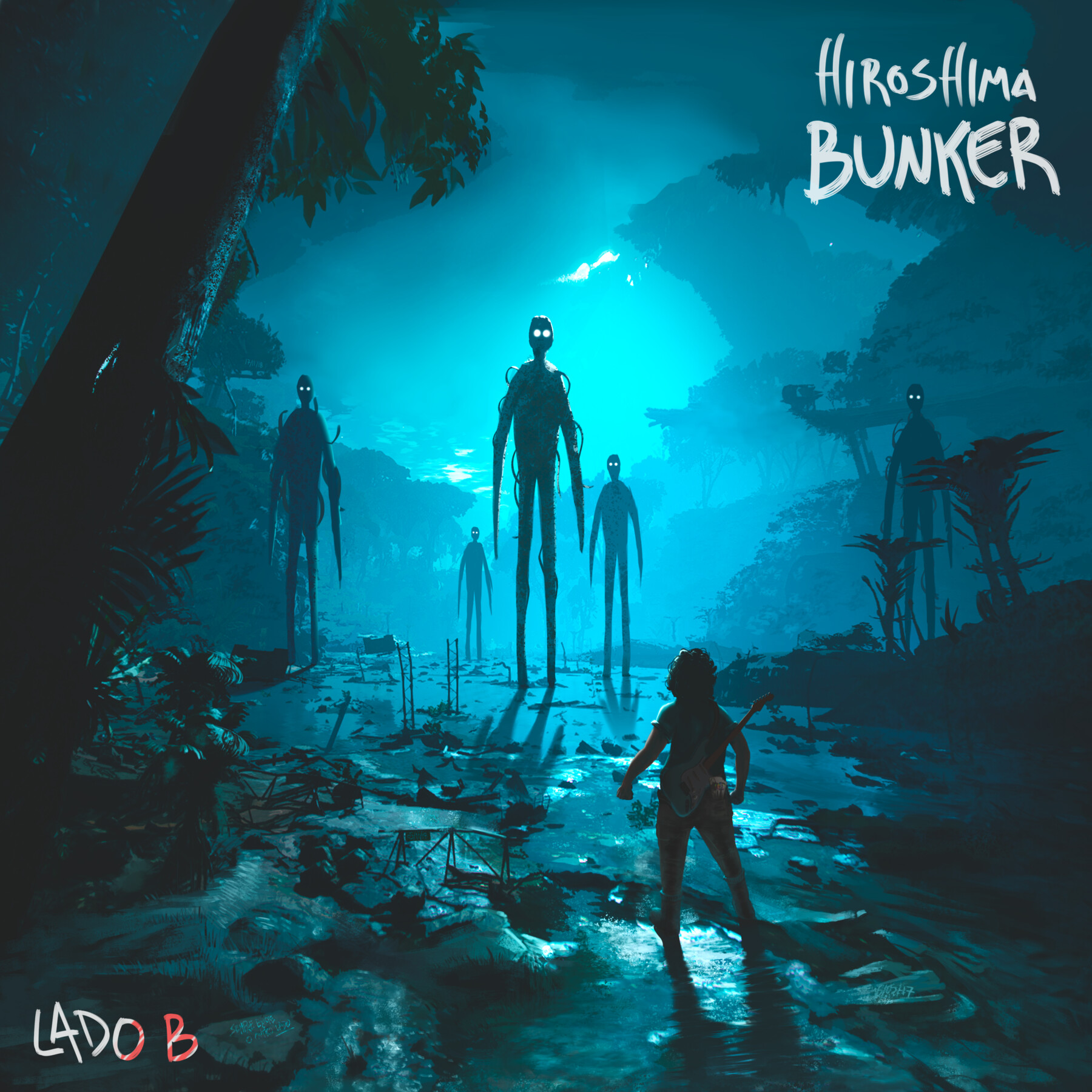 ArtStation - Album cover layer by layer | Artworks