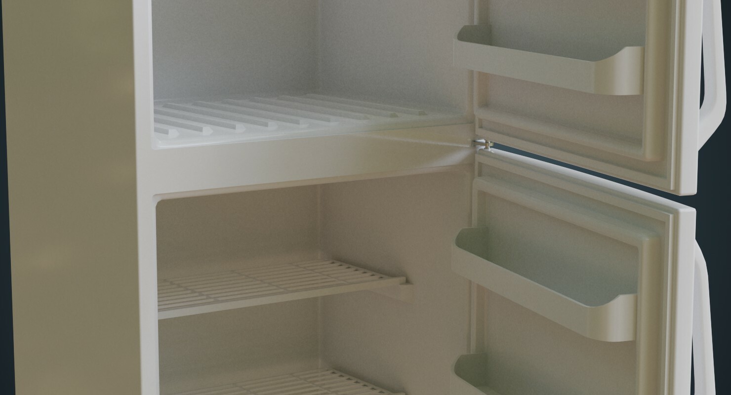 ArtStation - Refrigerator 4A | Game Assets