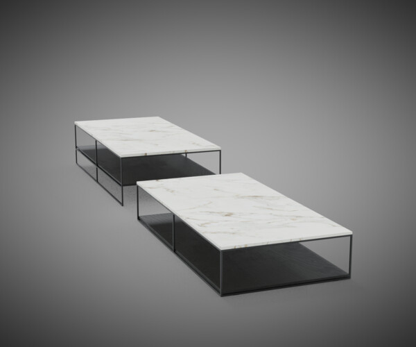 ArtStation - Liam Coffee Table by Minotti | Resources