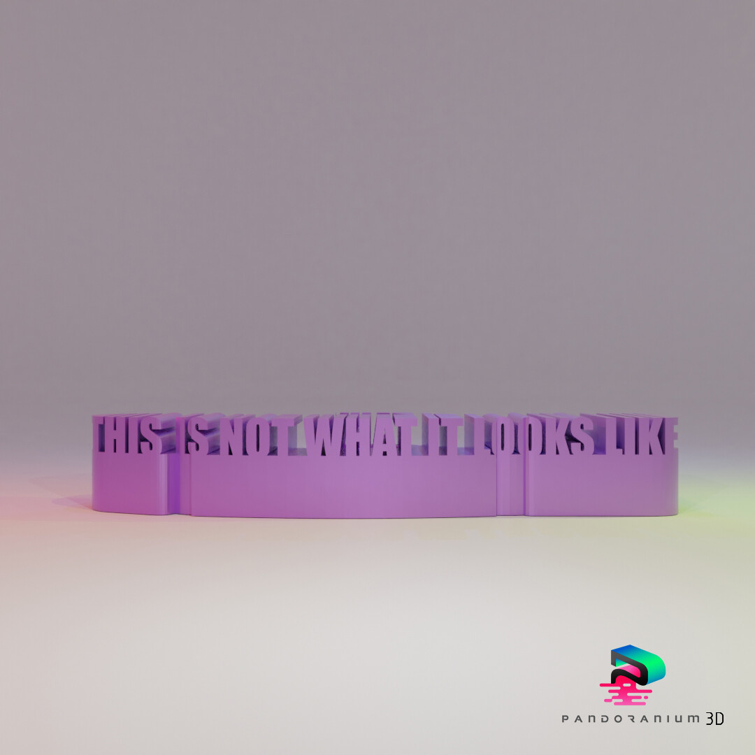 ArtStation - 3D WORD SHAPE - VIBRATOR (THIS IS NOT WHAT IT LOOKS LIKE) | Resources