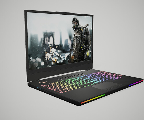 ArtStation - Gaming Laptop 3D Model | Game Assets