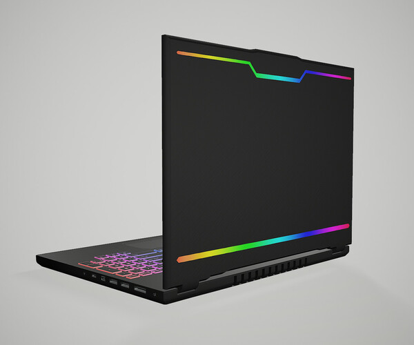 ArtStation - Gaming Laptop 3D Model | Game Assets