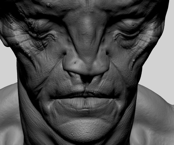 ArtStation - Creature Head 08 | Resources