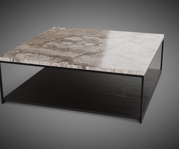 ArtStation - Liam Square Coffee Table by Minotti | Game Assets