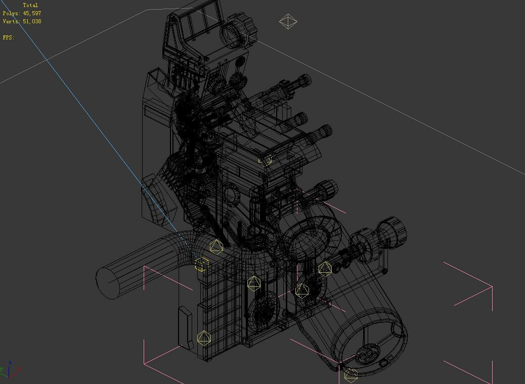 ArtStation - Machinery - Interior Wall 5 | Game Assets