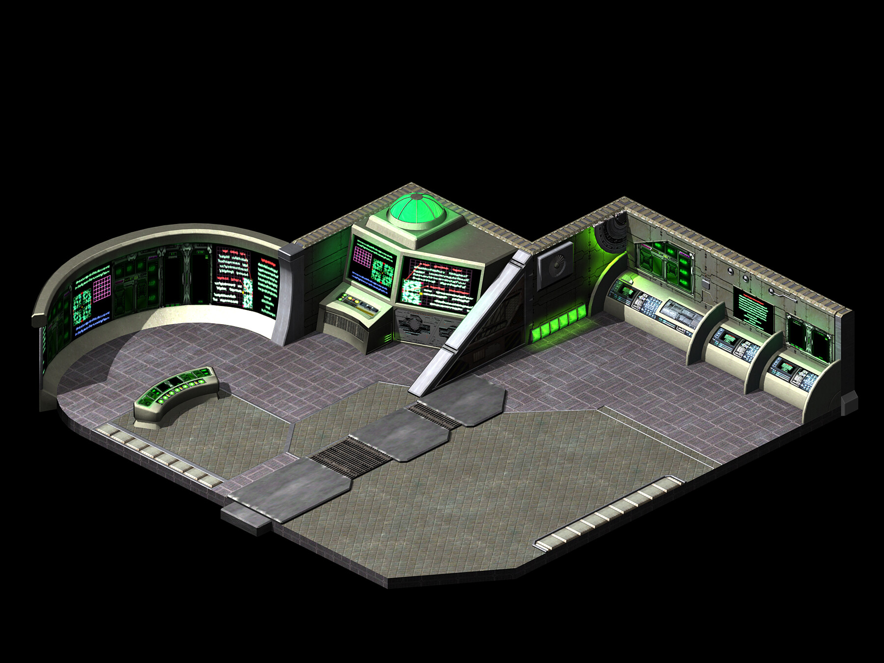 ArtStation - Machinery - repair shop interior | Game Assets