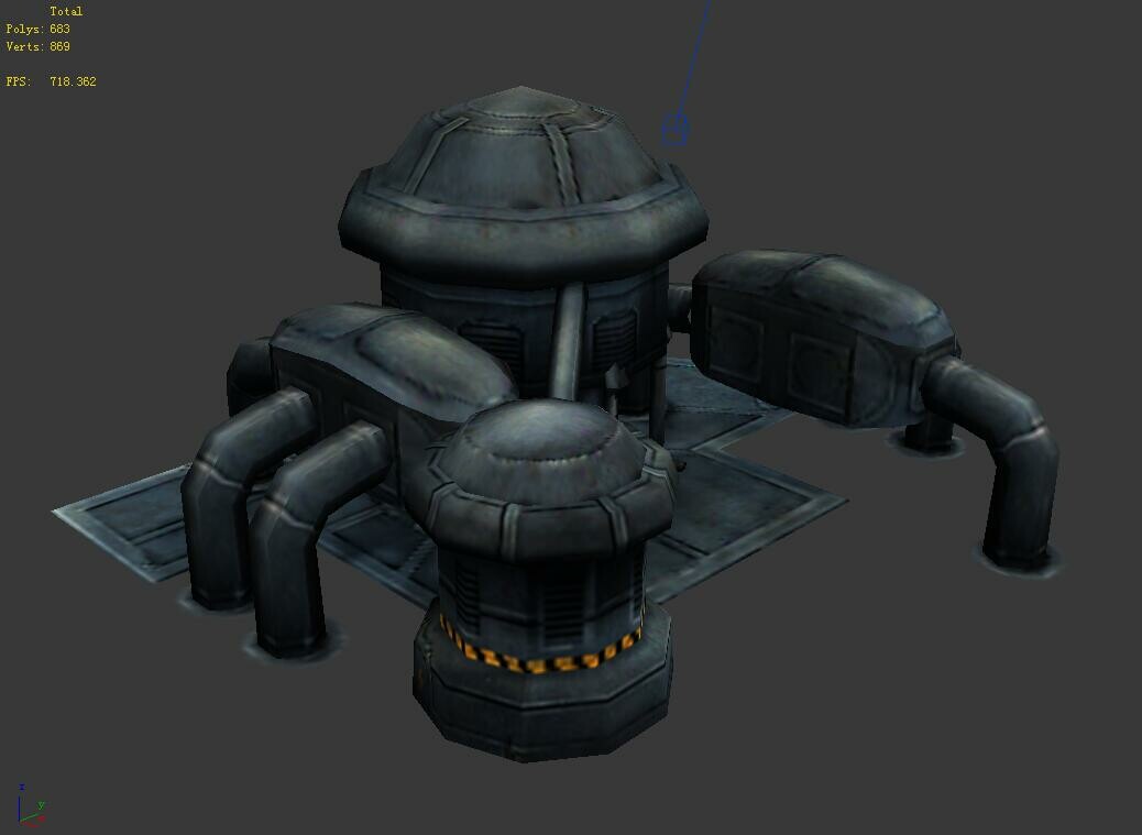 ArtStation - Machinery - Oil Irrigation 01 | Game Assets