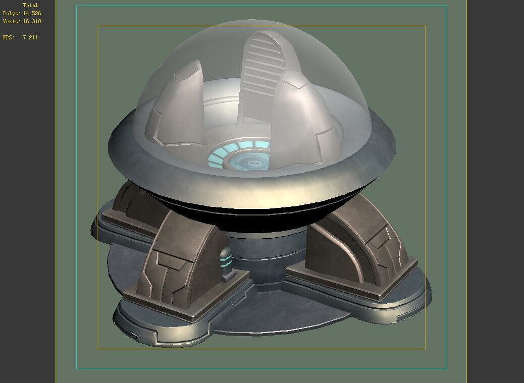 ArtStation - Building - Fleet Battery Generator 01 | Game Assets