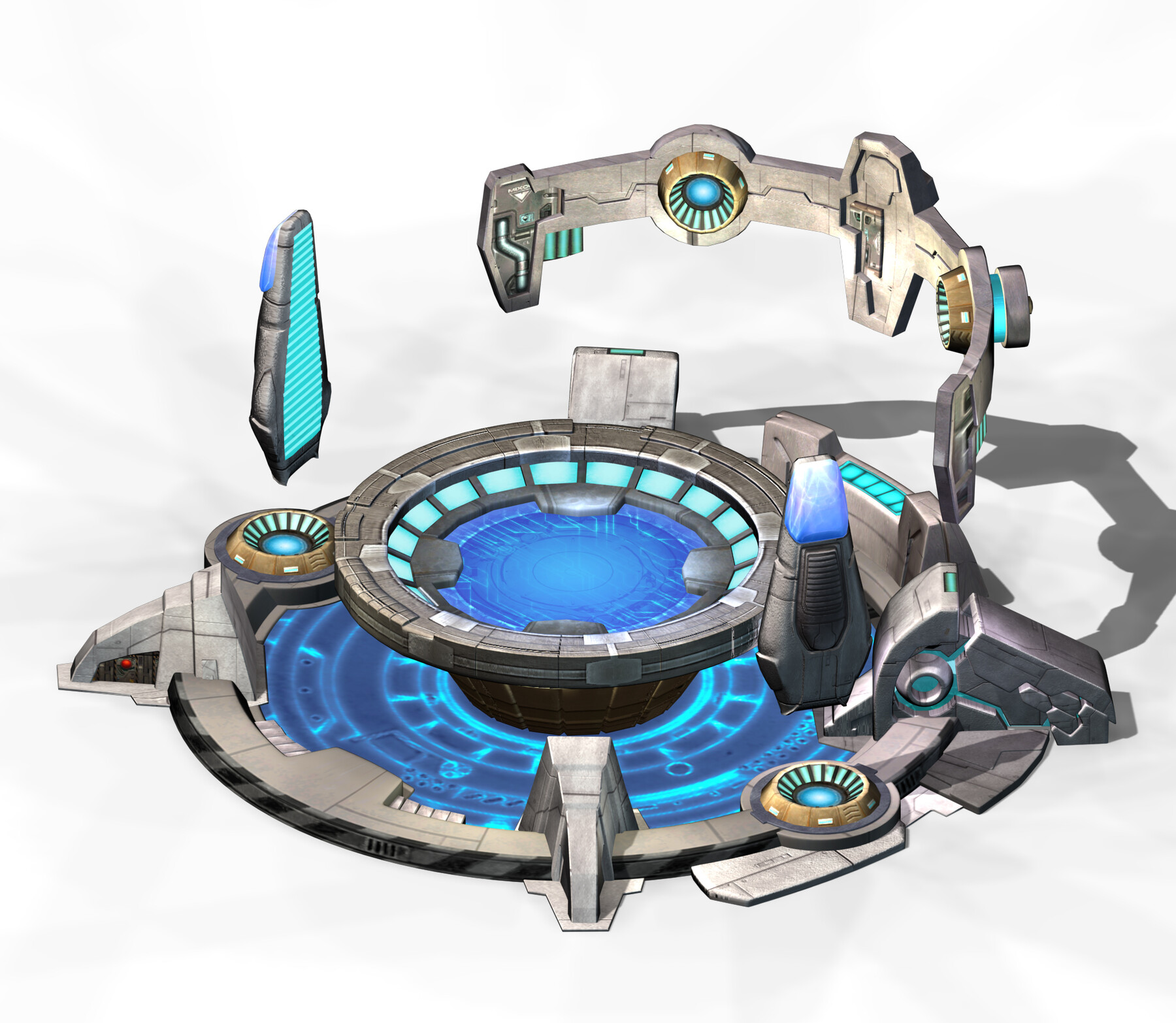 ArtStation - Fleet Territory - Deputy Commander Base | Game Assets