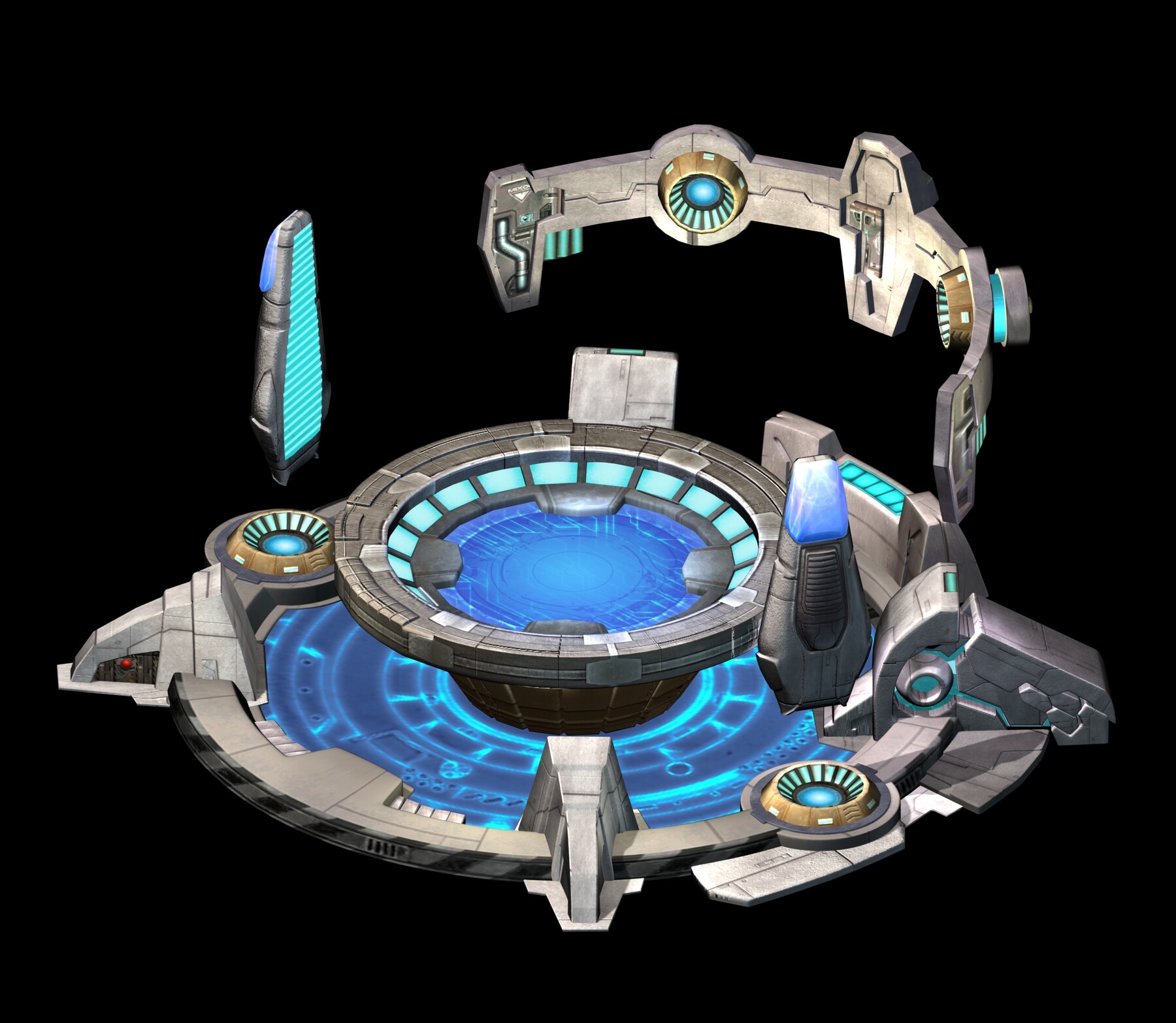 ArtStation - Fleet Territory - Deputy Commander Base | Game Assets