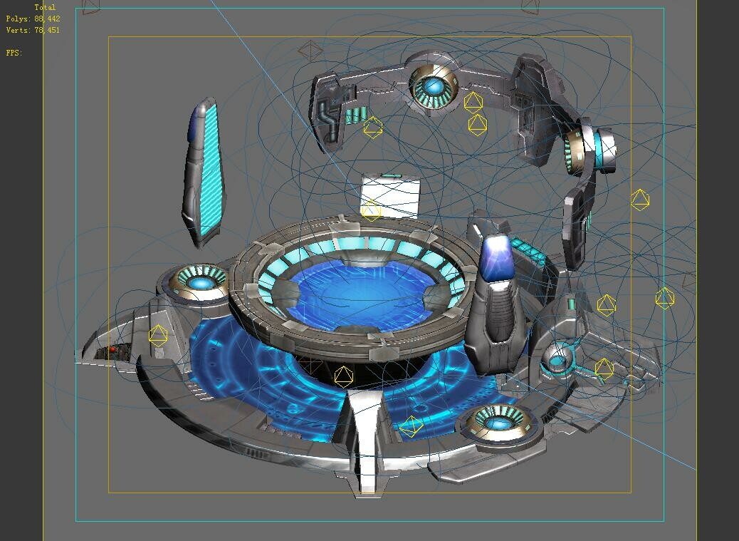 ArtStation - Fleet Territory - Deputy Commander Base | Game Assets
