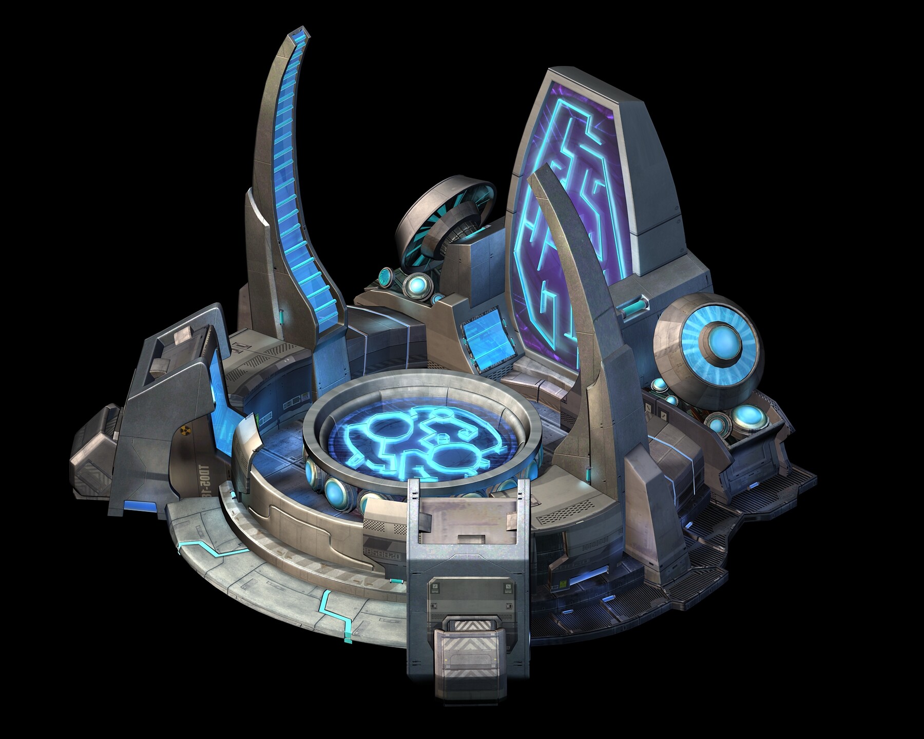 ArtStation - Fleet territory - command base | Game Assets