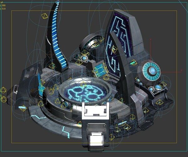 ArtStation - Fleet territory - command base | Game Assets