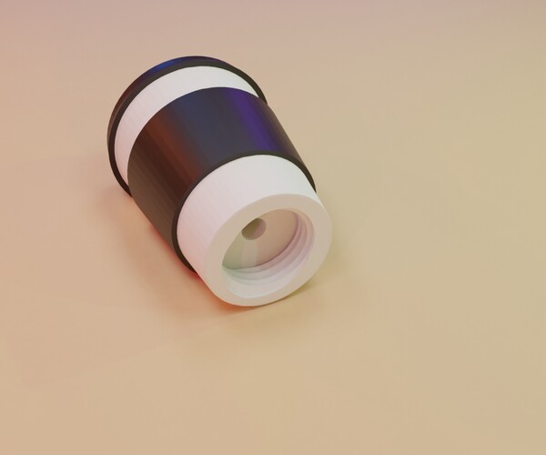 ArtStation - COFFEE CUP TOOTHPASTE CAP | Resources
